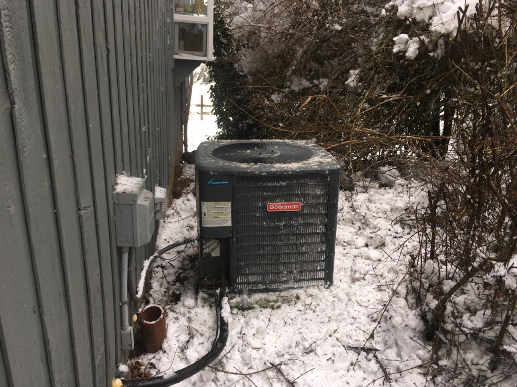 Heat Pump Maintenance in Snow Storms – Wright Way Home Inspection